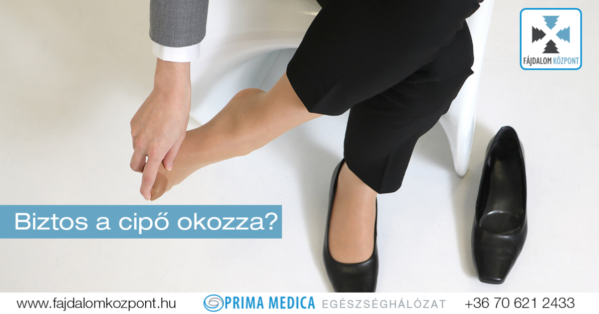 Fáj a lábfeje? A cipője és a gerince is okozhatja